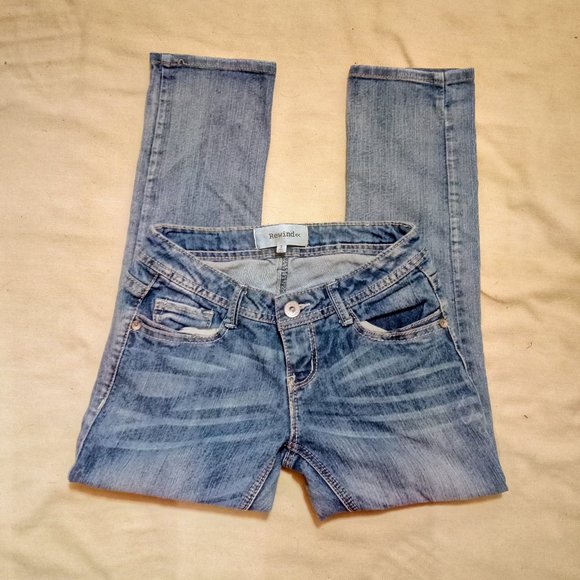 Rewind | Jeans | Rewind Low Rise Cropped Jeans Jr 3 | Poshmark